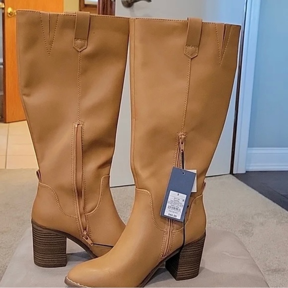 Universal Thread | Shoes | Universal Thread Davina Heeled Riding Boots ...